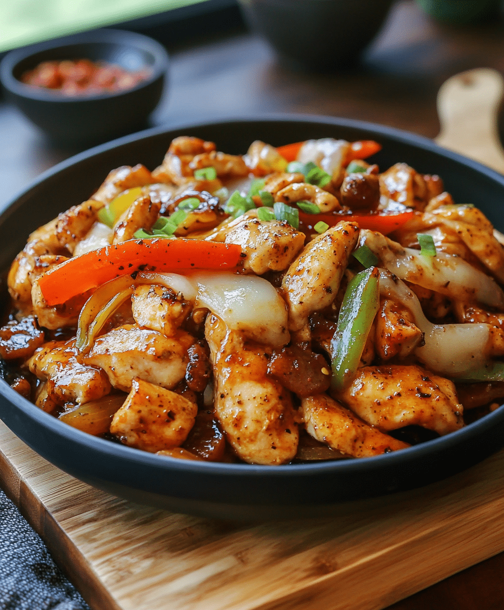 Easy Black Pepper Chicken – A Flavorful and Healthy Dinner