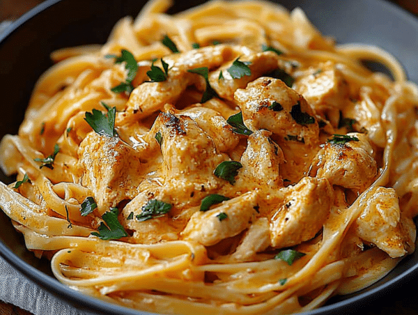 Cowboy Butter Chicken Linguine – A Bold & Creamy Pasta Dish - RecipeSize