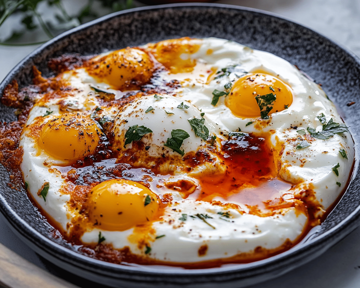 Turkish Eggs (Cilbir) – A Flavorful and Nutritious Breakfast