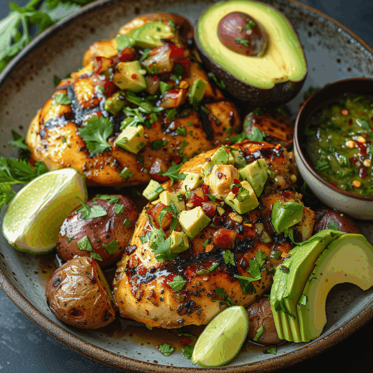 Avocado Lime Baked Chicken Recipe for an Easy Dinner