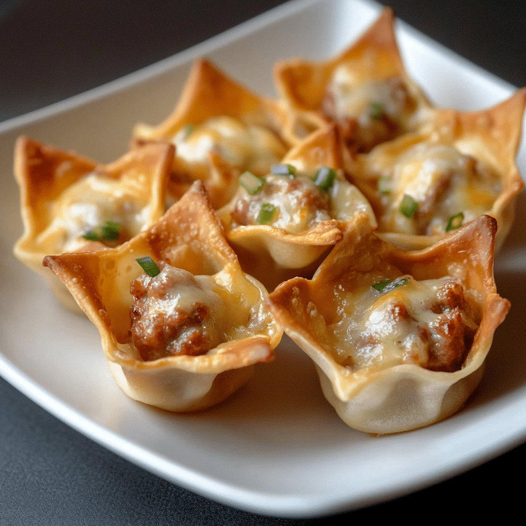 7 Savory Sausage Wonton Cups That Make the Best Appetizers Ever