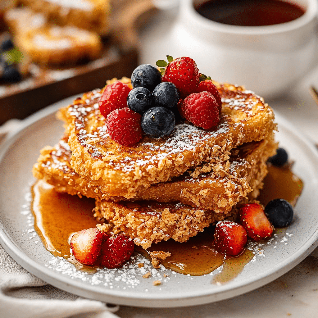 4 Irresistible Crunchy French Toast for the Perfect Morning Bite