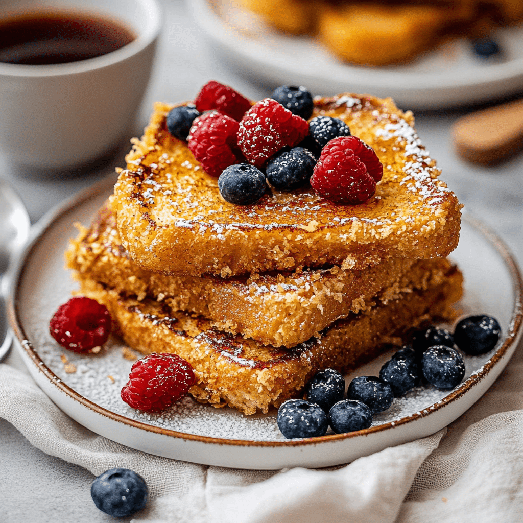 4 Irresistible Crunchy French Toast for the Perfect Morning Bite