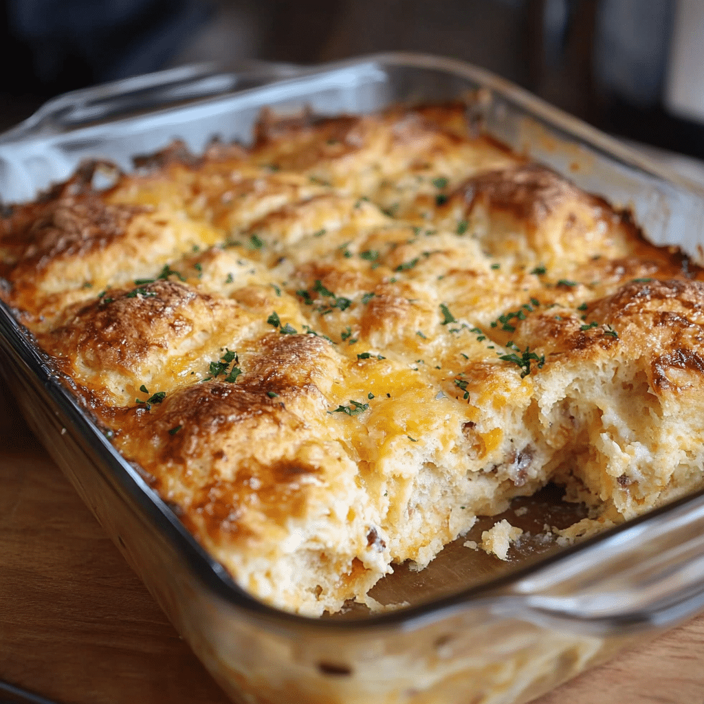 Cheddar Bay Biscuit Egg Breakfast Casserole: A Bold Morning Favorite