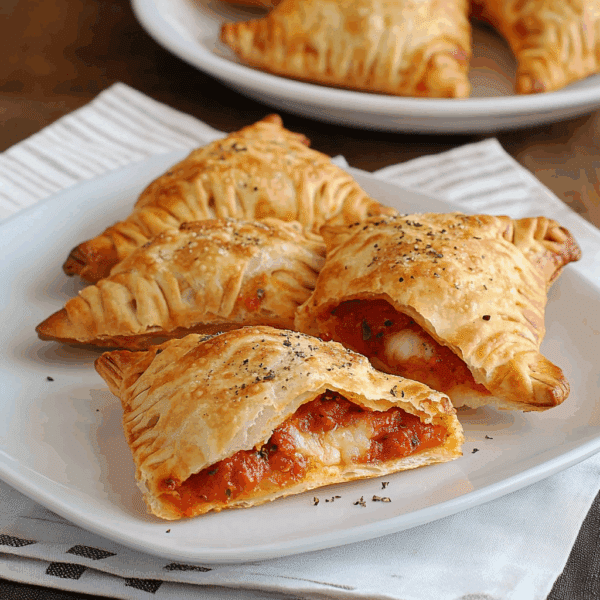 Pizza Pockets Recipe – Ultimate Cheesy Snack in Just 20 Minutes