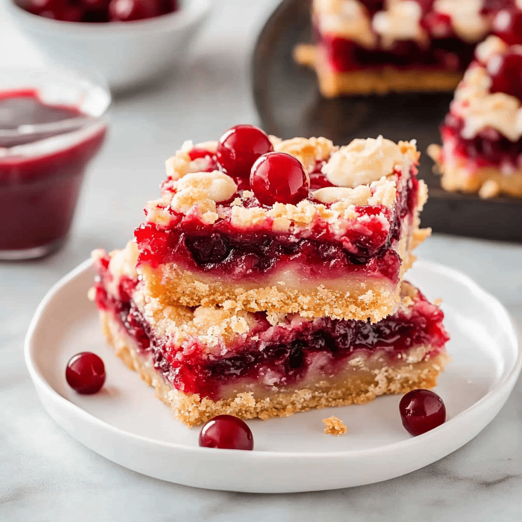 Cherry Pie Bars: Easy Sweet Cherry Dessert with Real Tart Cherries