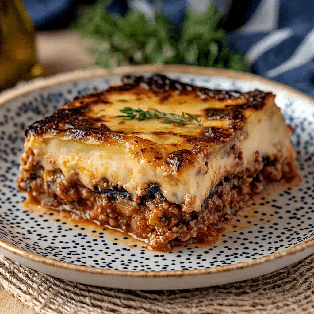 Authentic Recipe For Moussaka: A Classic Greek Wow Dinner Recipe