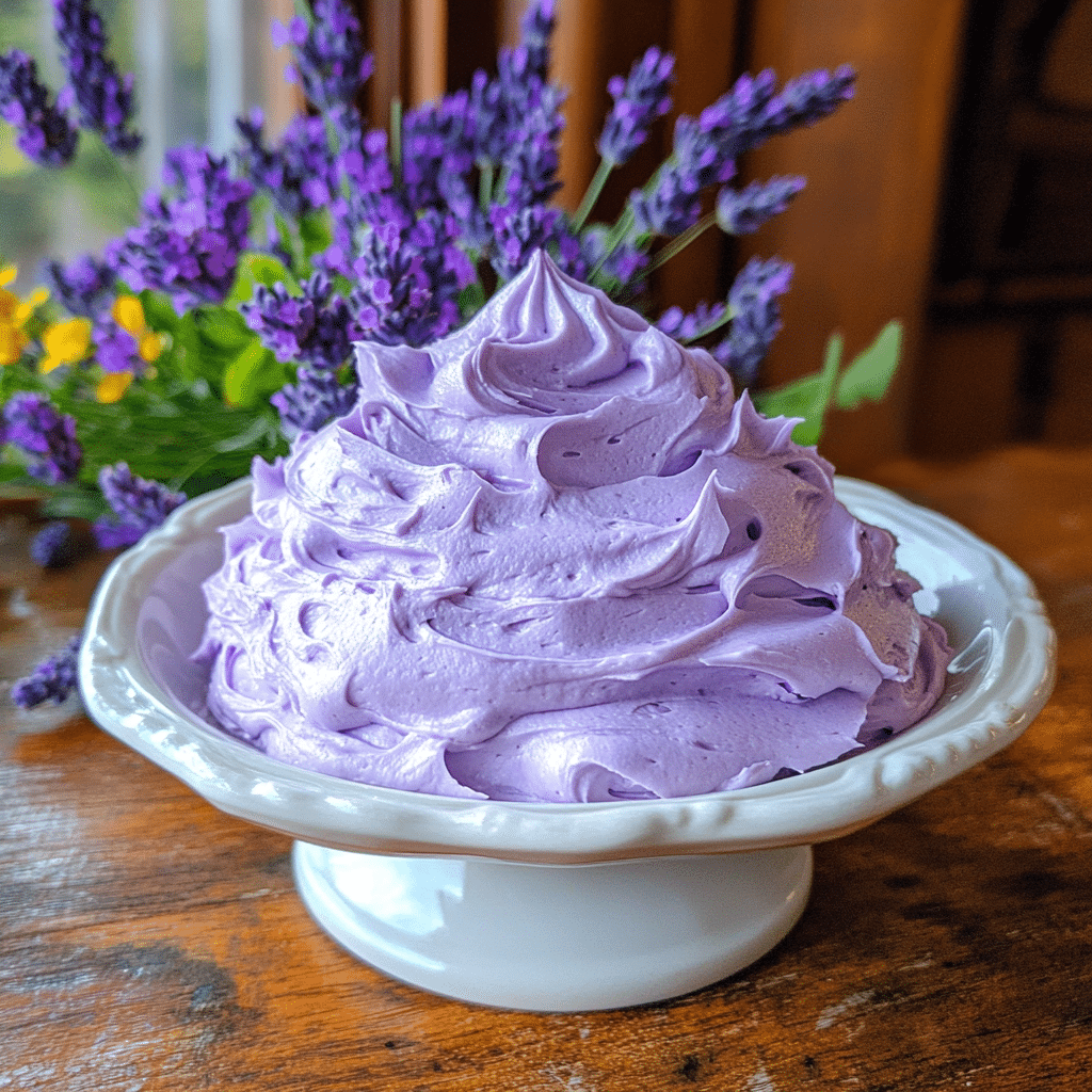 Irresistible Lavender Buttercream Frosting: Floral Elegance for Any ...