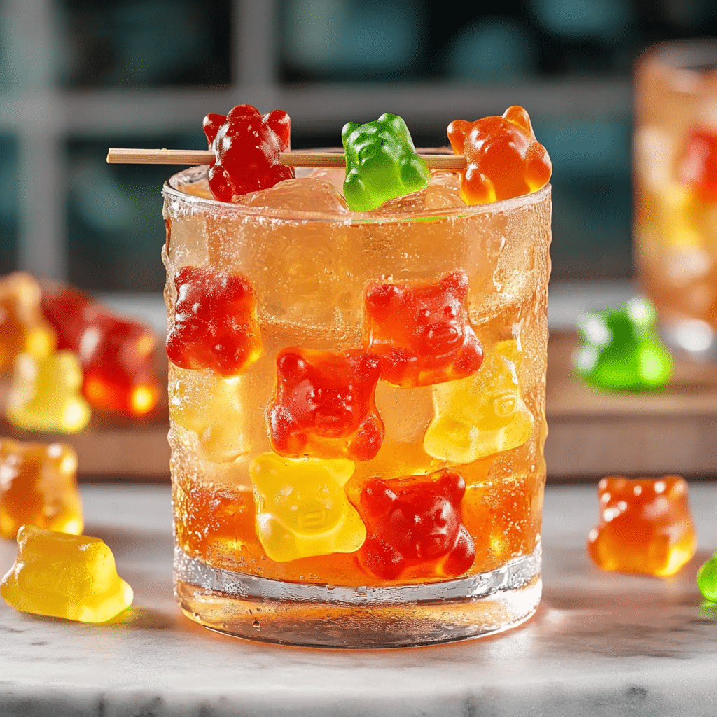 Colorful Gummy Bear Fizz – A Fun Easter Drink Kids Will Love