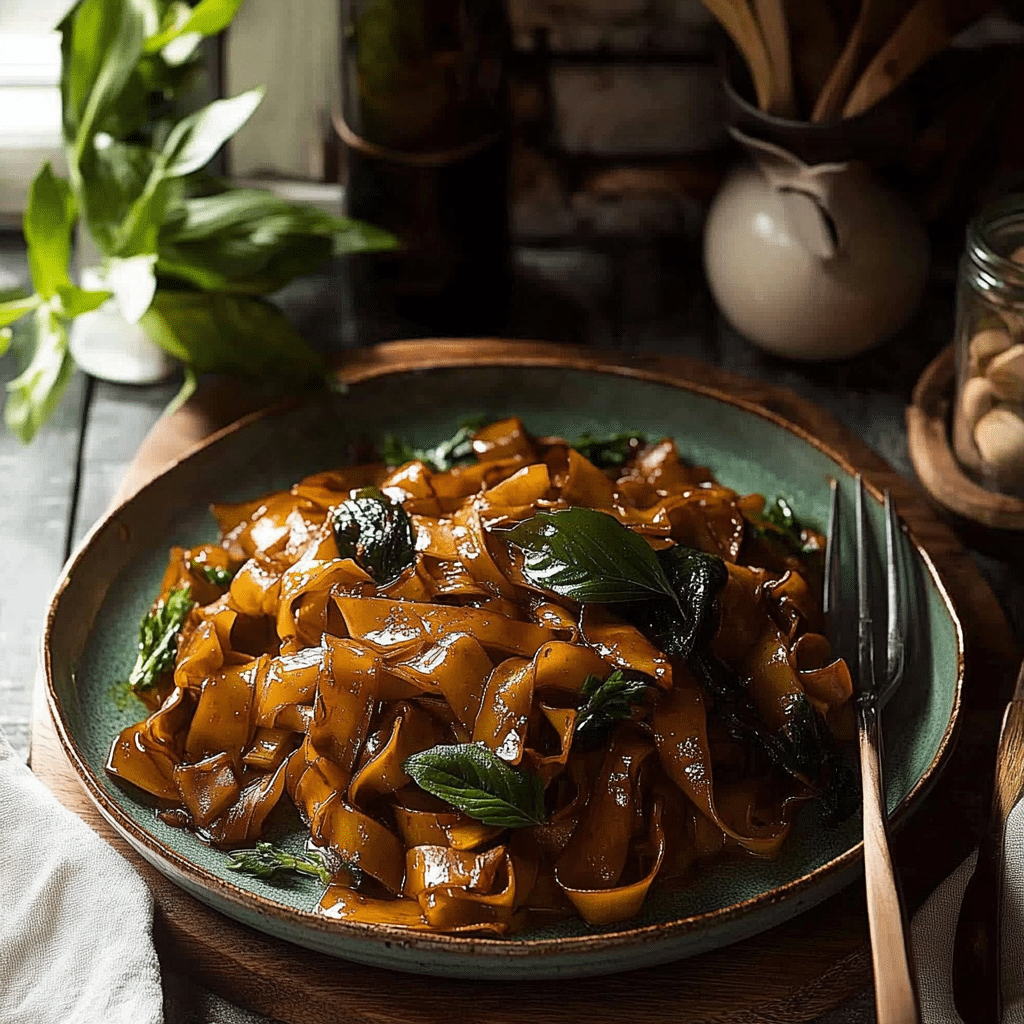 Irresistible Thai Drunken Noodles (Pad Kee Mao) - RecipeSize