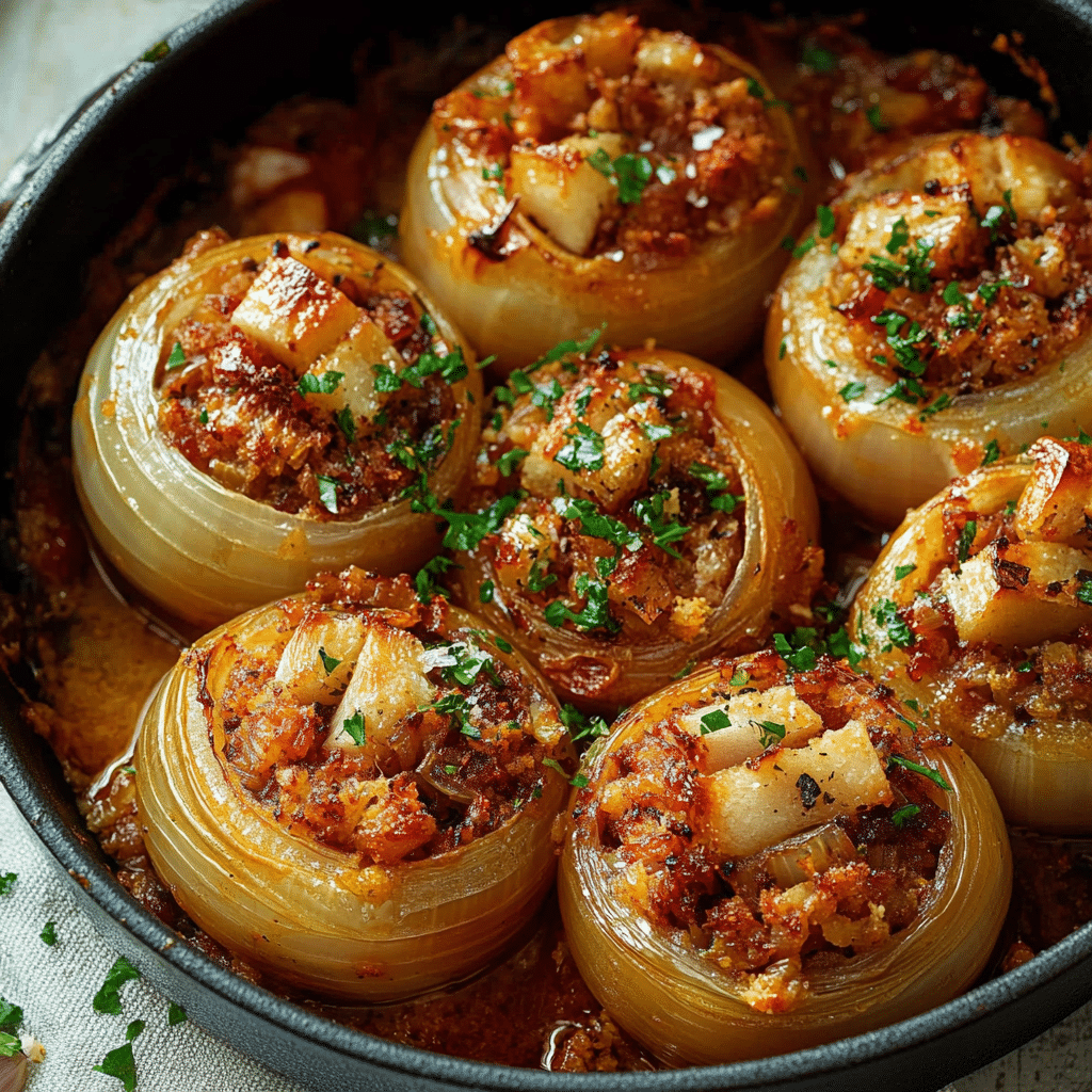 Flavor-Packed Stuffed Onions That Make a Unique Dinner