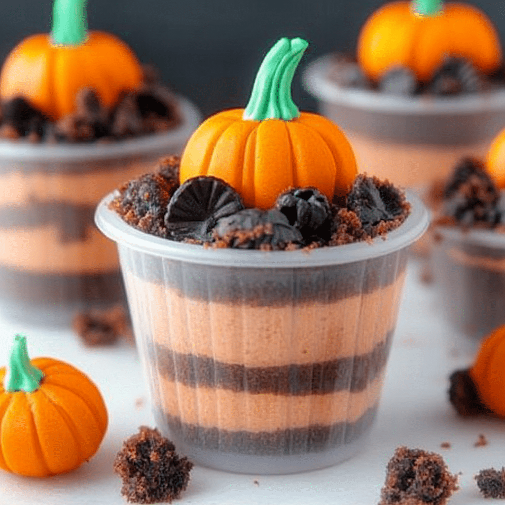 Irresistible Pumpkin Patch Dirt Cups: The Easiest Halloween Dessert ...
