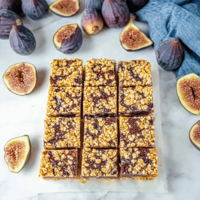 Irresistible Homemade Fig Bars with Chewy Oatmeal Crust