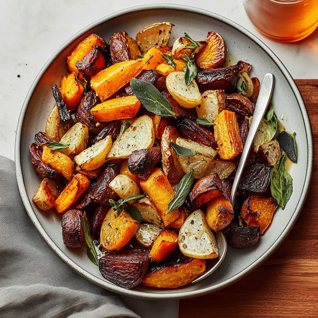 Easy Honey Roasted Root Vegetables – A Delicious Side Dish for Any ...