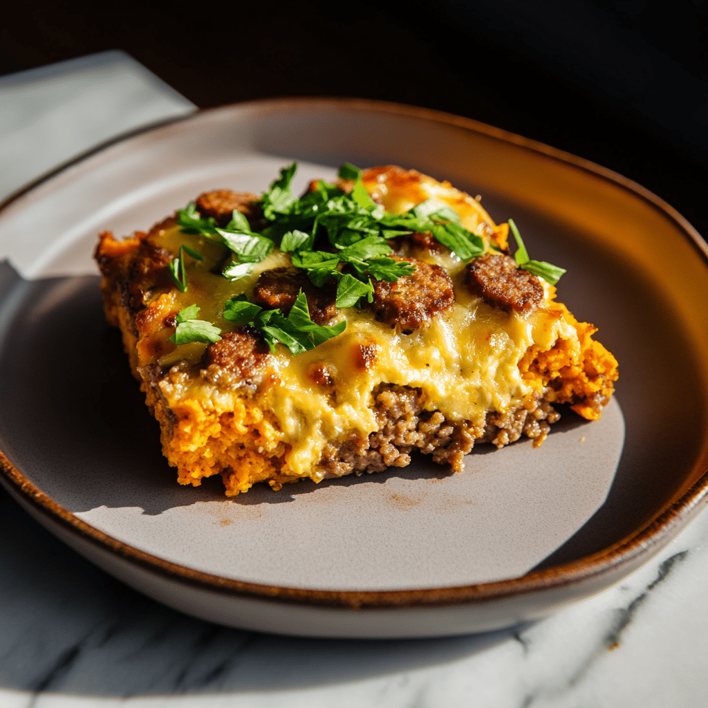 Maple Sausage and Sweet Potato: The Ultimate Fall Breakfast Casserole