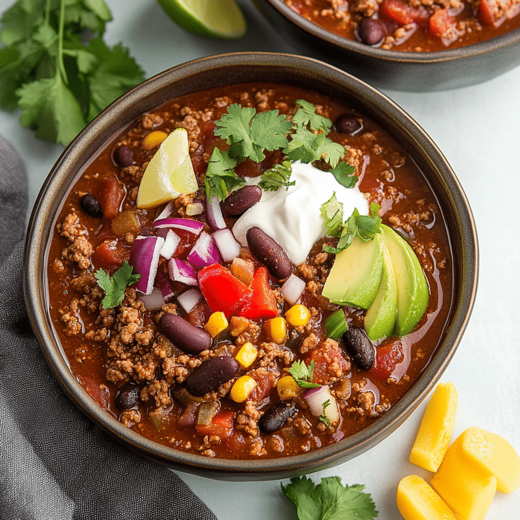 Ultimate Stovetop Ground Beef Chili Recipe – Easy and Hearty Dinner