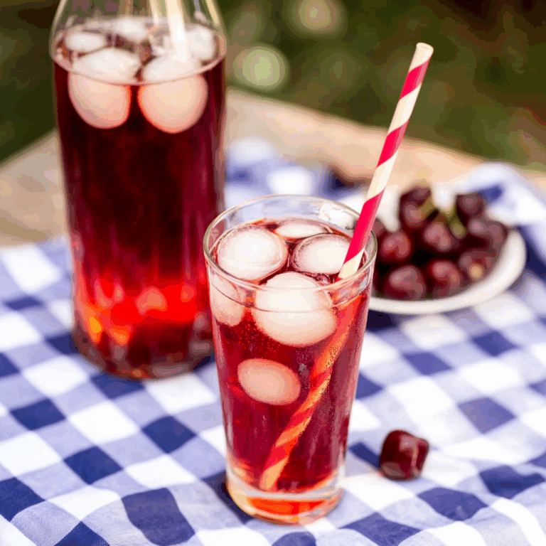Refreshing Cherry Vanilla Cola You Can Make at Home