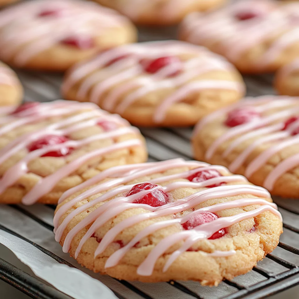 Irresistibly Delicious Almond Cherry Cookies for the Holidays