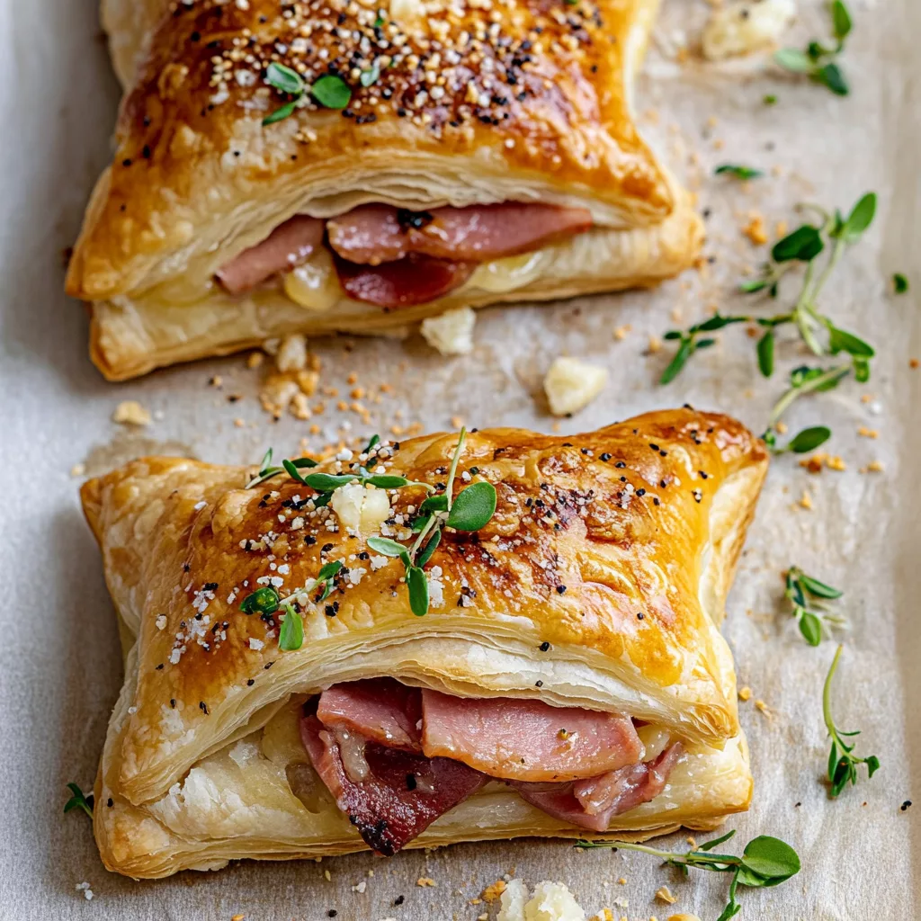 Irresistible Puff Pastry Grilled Cheese — Savory Puff Pastry Delight